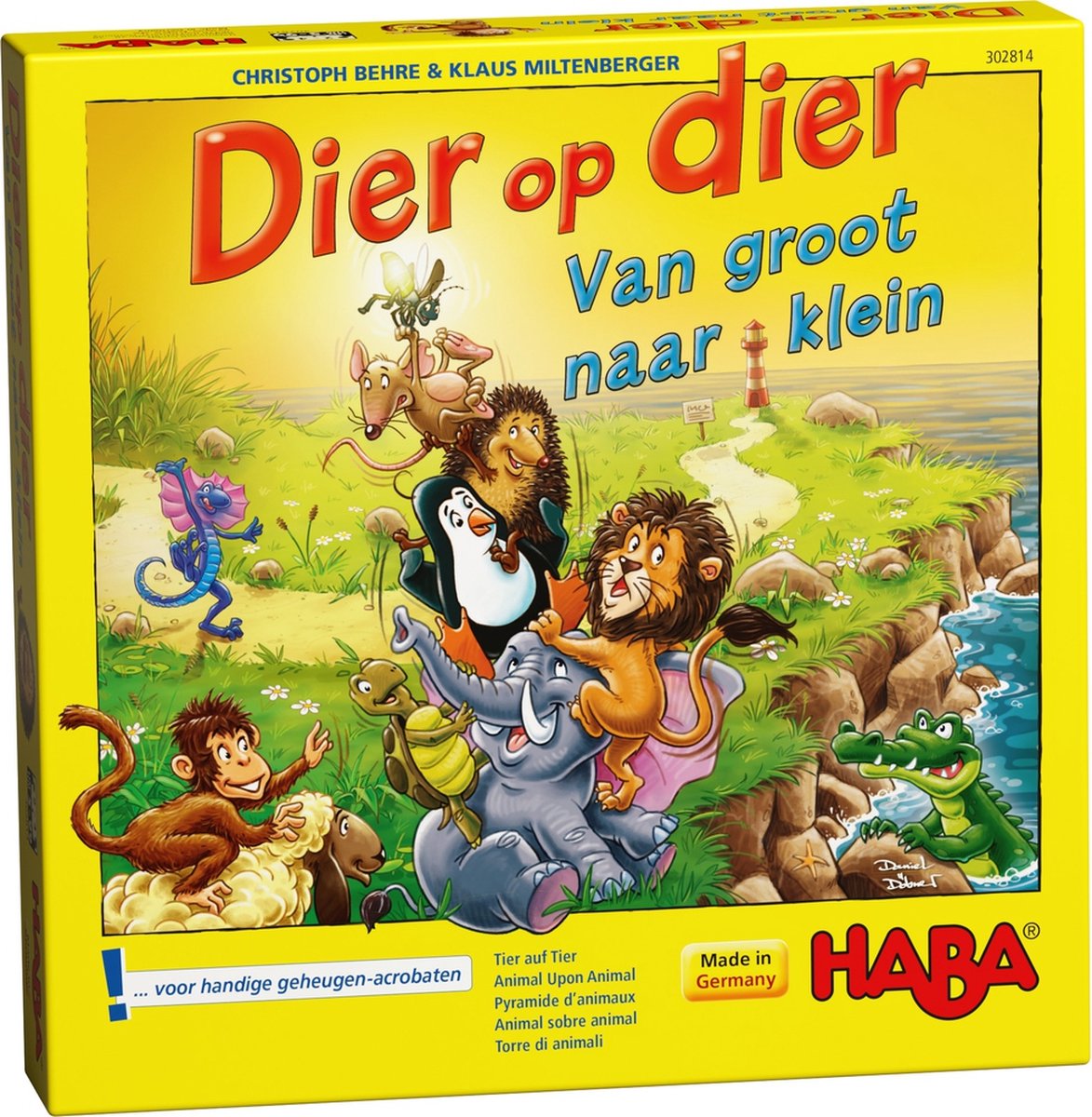 Haba spel - Dier Op Dier - van groot naar klein - 302814 | Games | bol.com