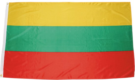 Senvi Printwear - Flag Lithuania - Grote Litouwen vlag - Gemaakt Van 100% Polyester -... | bol