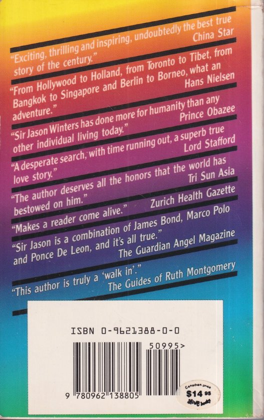The Jason Winters Story, Sir Jason Winters | 9780962138805 | Livres | bol
