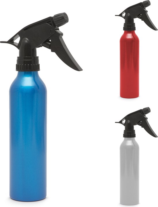 Metalen Sprayflacon Leeg Blauw - 1x 300ML - Sprayflesje Metaal ...