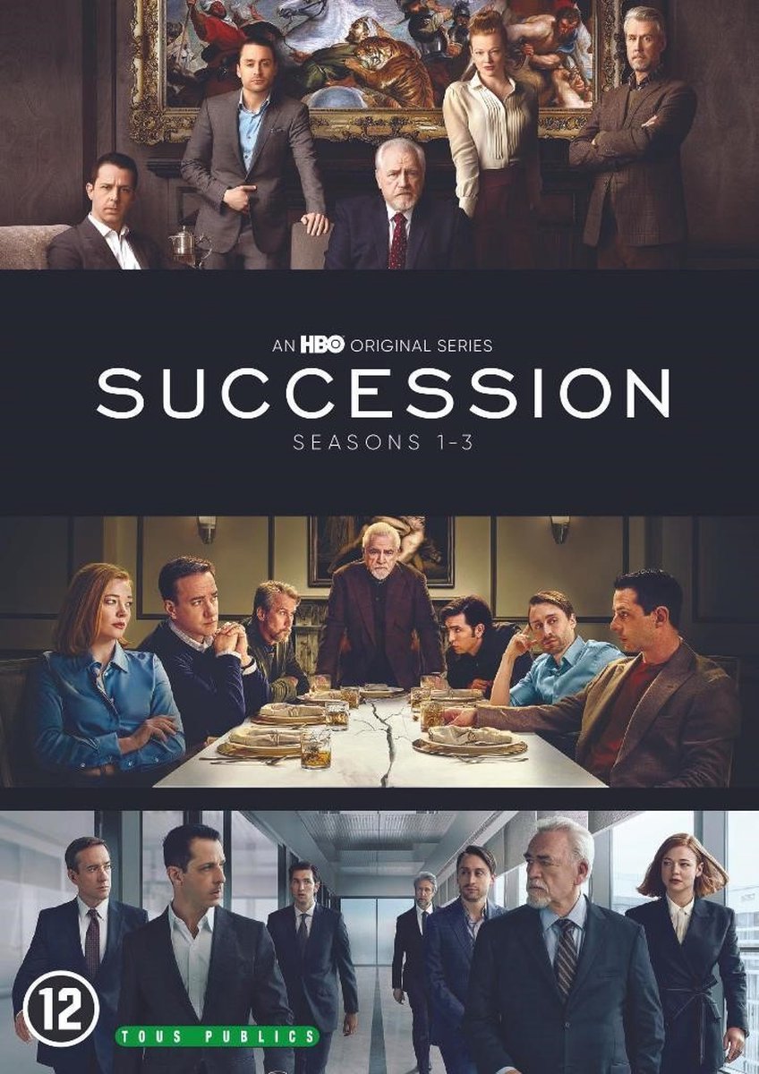 Succession - Season 1-3 (DVD) (Dvd), Brian Cox | Dvd's | bol.com