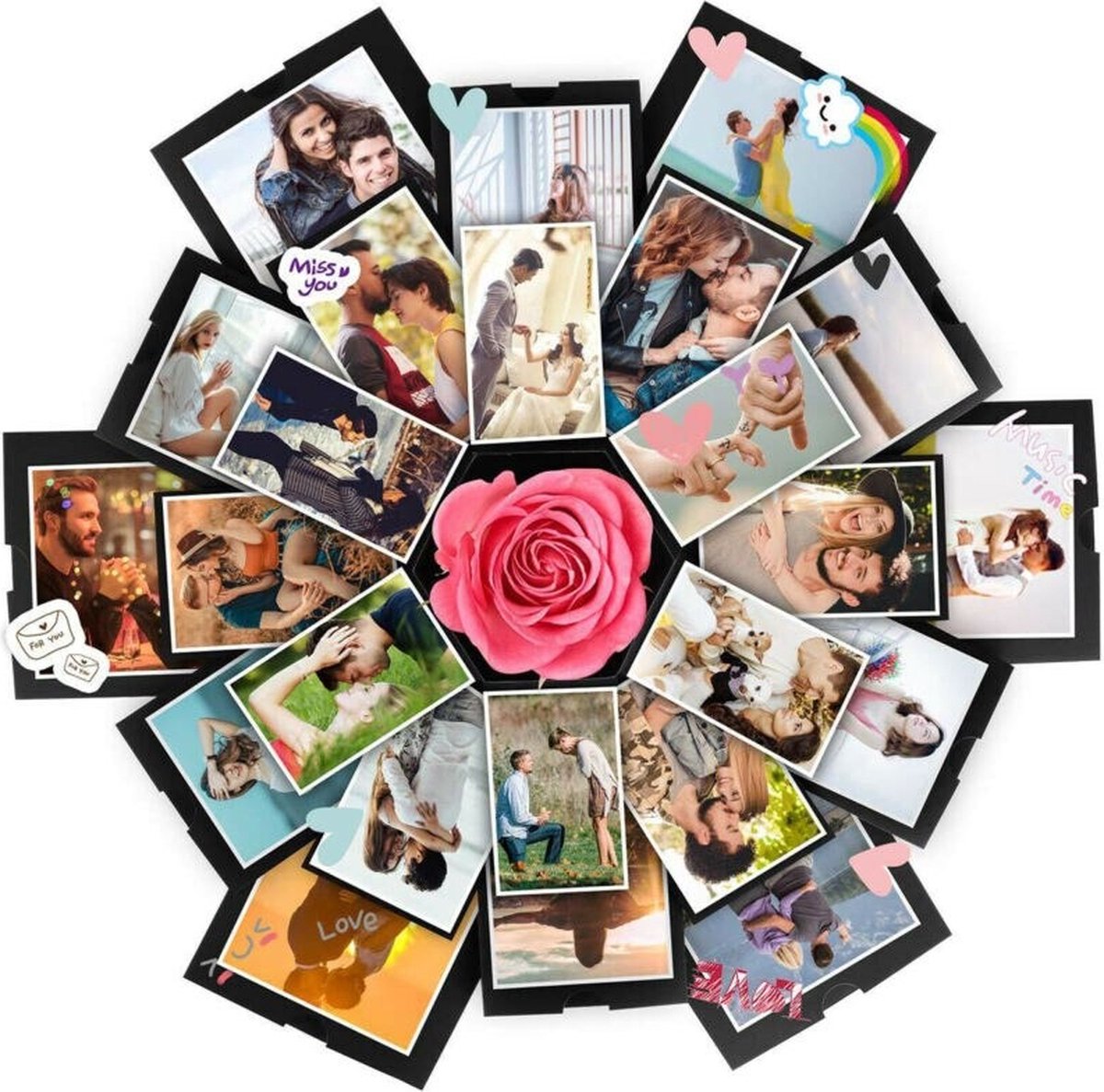 Explosion Box - Explosie Box Foto Doos - Explosie Foto Doos - Liefdes ...
