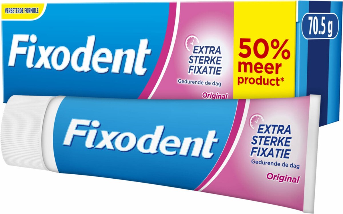 Fixodent Original - kleefpasta - 70.5 g | bol.com