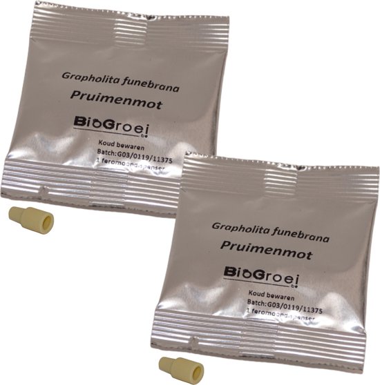 Feromooncapsules pruimenmot (Cydia funebrana) - navulling - 2 stuks | bol