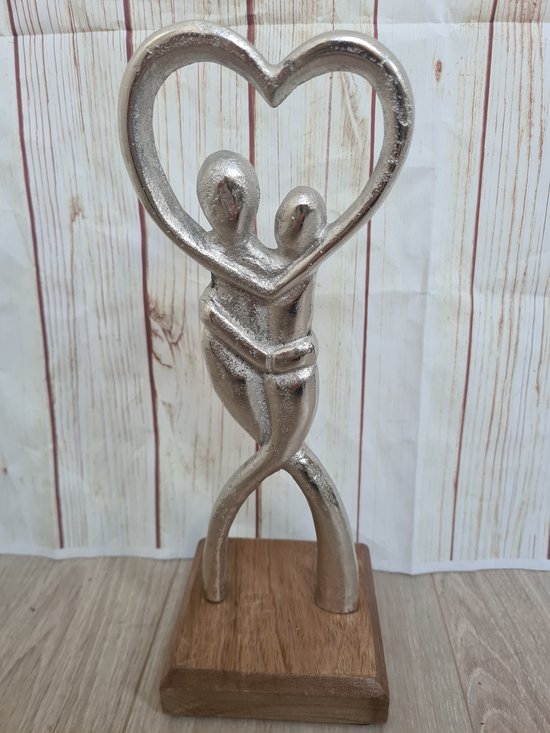 beeld - liefde - trouwen - verloven - feest - verkering - hart | bol.com