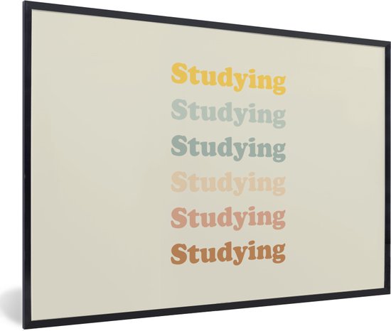 Fotolijst incl. Poster - Quotes - Studenten - Studeren - Motivatie ...