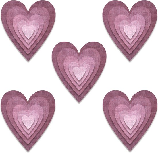 Sizzix Thinlits Snijmal set - Stacked tiles | bol