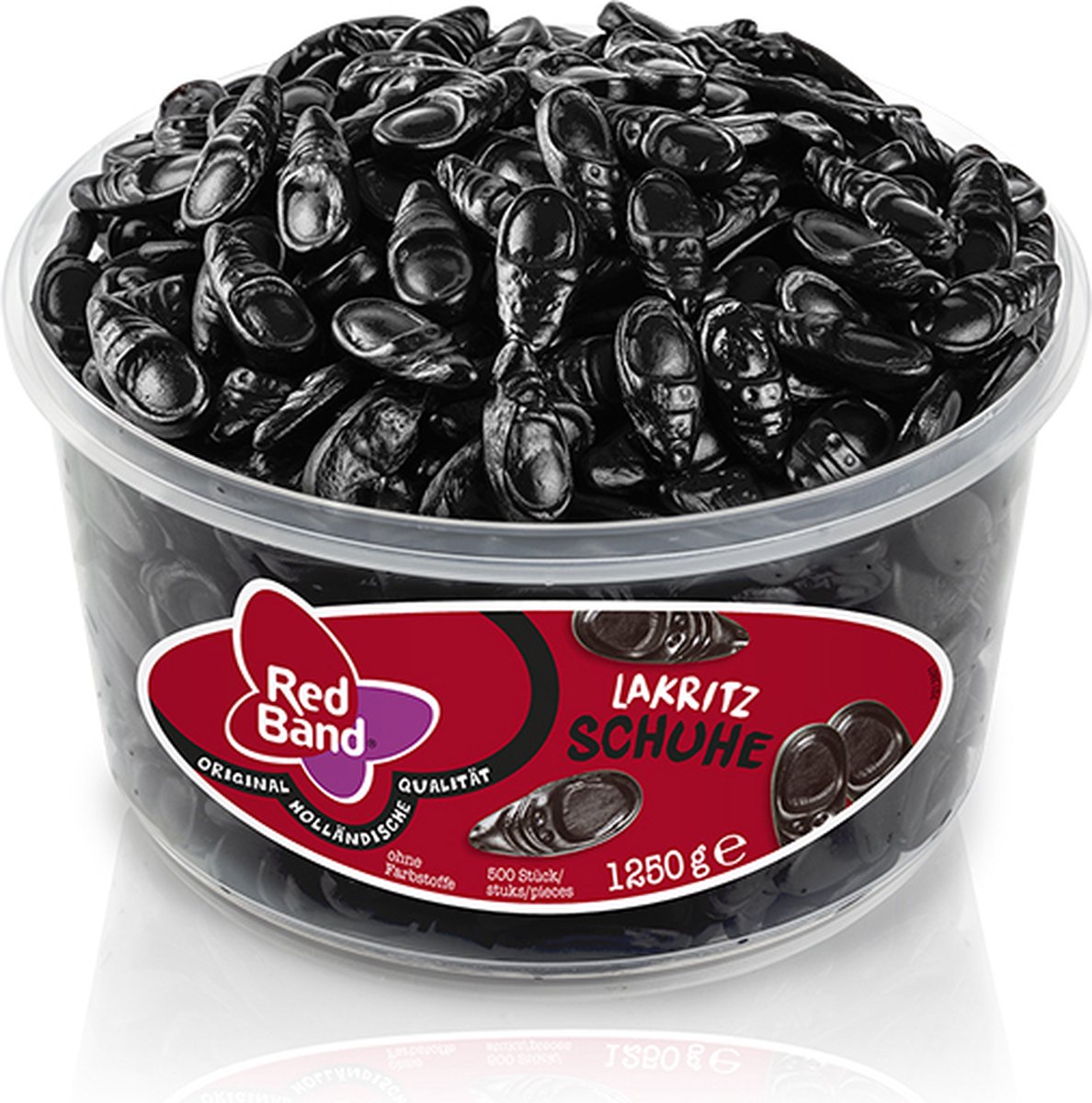 Red Band Drop Schoenen 1 pot à 500 stuks - Zacht snoep - Drop - Zoet ...