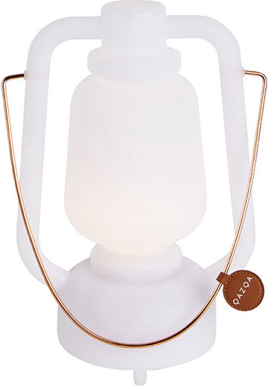 Qazqa Storm Music - Lamp incl. Bluetooth Speaker - Wit - Kunststof ...