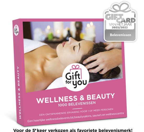 GiftForYou Cadeaubon - Wellness & Beauty | bol.com