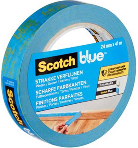 Scotch 3M 2093ELDABE24 Afplakband ScotchBlue Blauw (l x b) 41 m x 24 mm ...