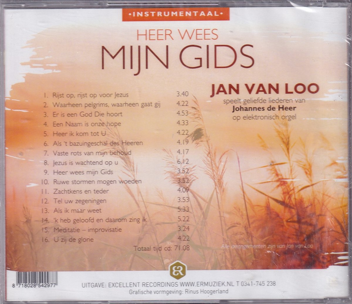 Heer wees mijn Gids - Jan van Loo, Jan van Loo | CD (album) | Muziek | bol