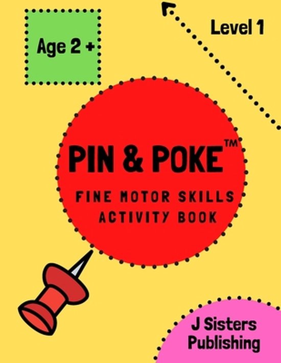 Pin & Poke Fine Motor Skills Activity Book- Pin & Poke Fine Motor ...