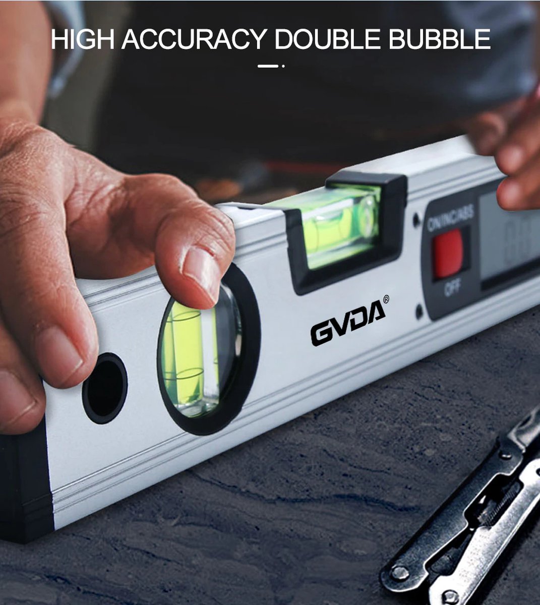 Digitale Waterpas - Hoekenmeter - Waterpas Digitaal - Hoekmeter ...