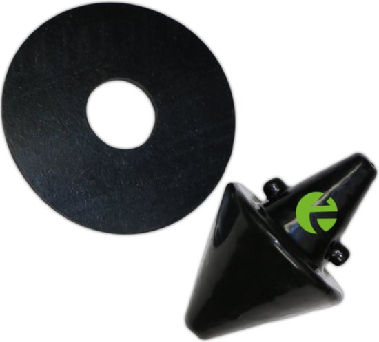 Zeck Fishing Disk Teaser Black 150g | bol