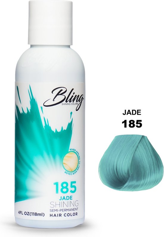 Bling Shining Colors - Jade 185 - Semi Permanent | bol