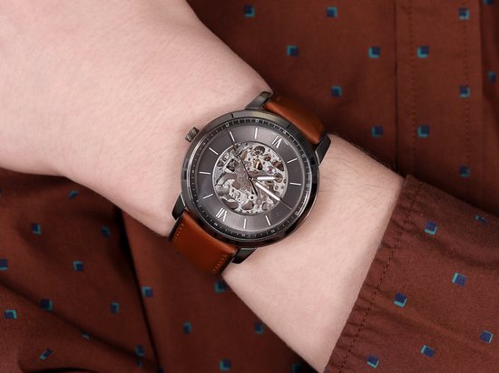 Fossil ME3161 Heren Horloge 44 mm - Grijs | bol