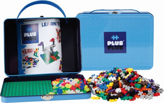 Plus-Plus Mini Basic Reiskoffer - Constructiespeelgoed - 600 stuks ...