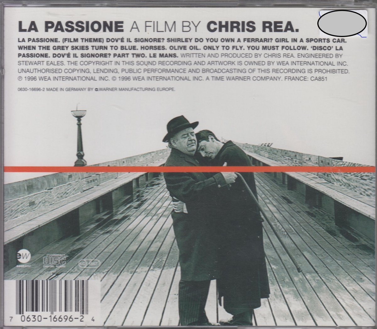 La Passione, Chris Rea | CD (album) | Muziek | bol.com