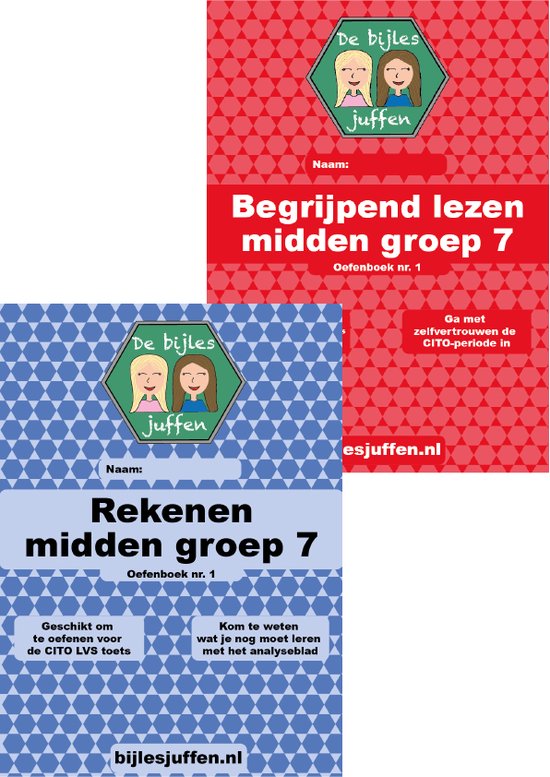 CITO oefenboek rekenen voordeelset midden groep 7 - cito oefenen - de bijlesjuffen -... | bol.com