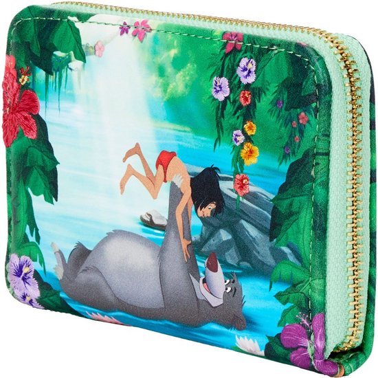 Loungefly: Disney The Jungle Book - Bare Necessities Zip Around Wallet ...