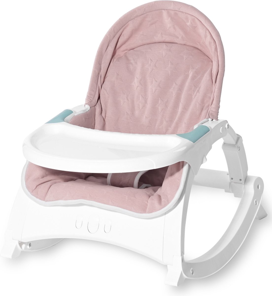 Lorelli Alex Cameo Rose Stars Baby Rocker Wipstoel 1011012-2148 | bol.com