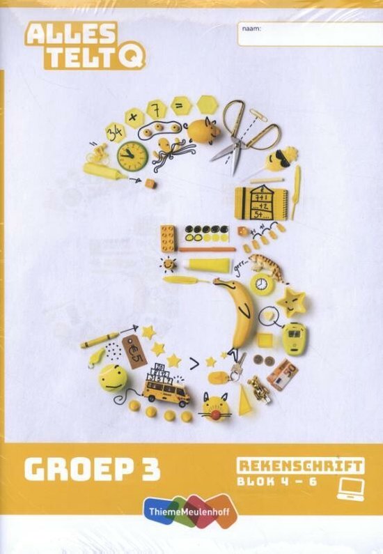 Alles telt Q Rekenschrift bij digitaal werken groep 3 (set a 5 ex) | 9789006238389 |... | bol.com