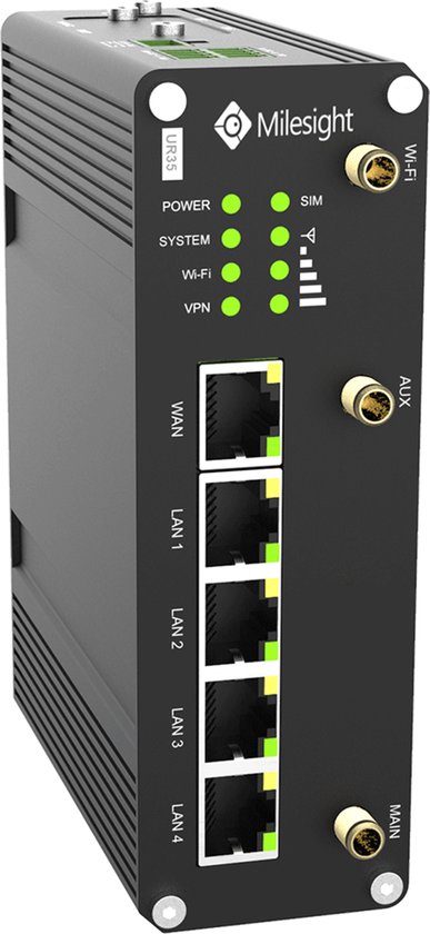Milesight 4G Router UR35-L04EU-P-W | bol