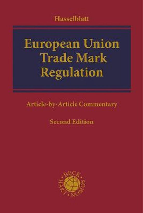 European Union Trade Mark Regulation | 9781509928491 | Gordian ...