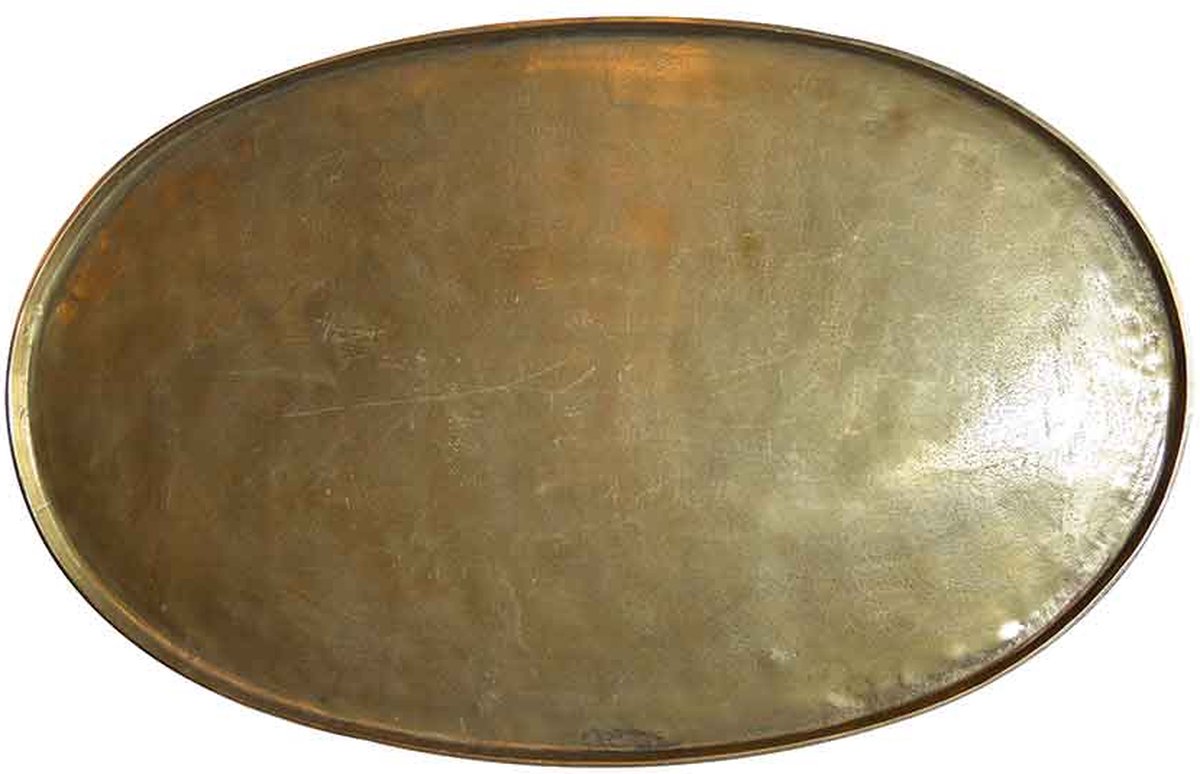 Table basse PTMD Kae Gold fer 2 couches noir | bol.com