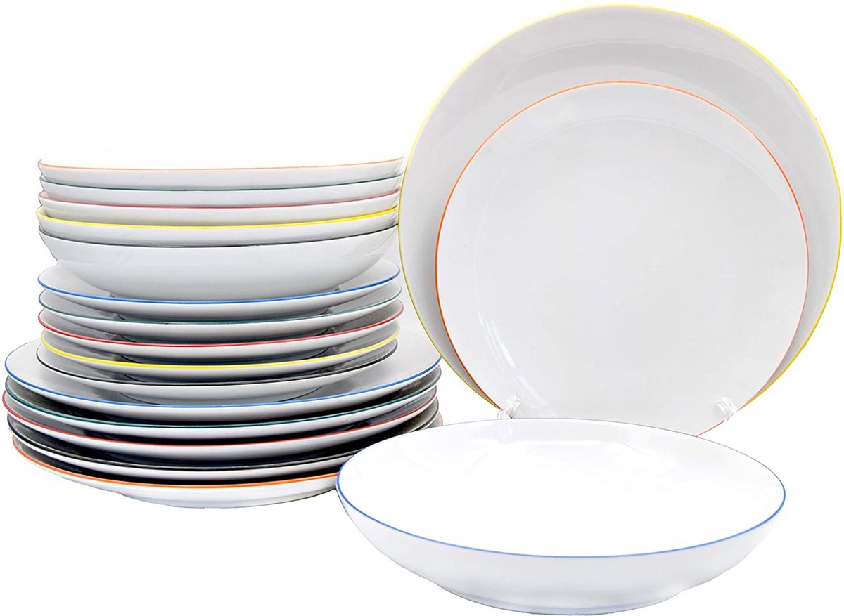 Serviesset - Bordenset - 6 personen | bol.com