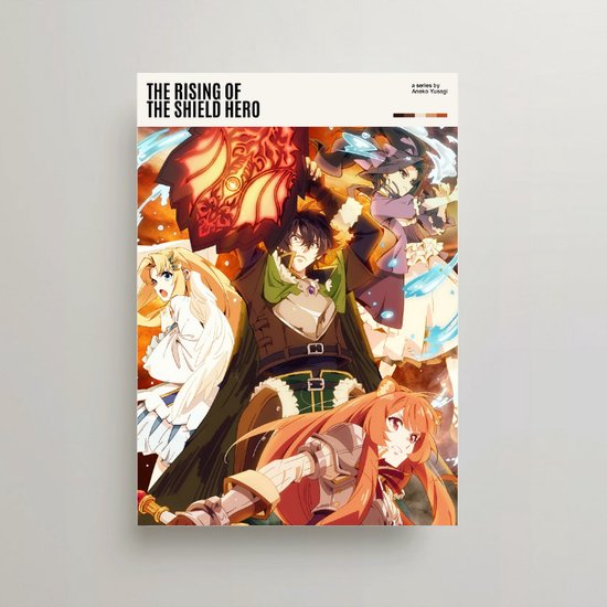 Anime Poster - The Rising of the Shield Hero Poster - Minimalist Poster ...
