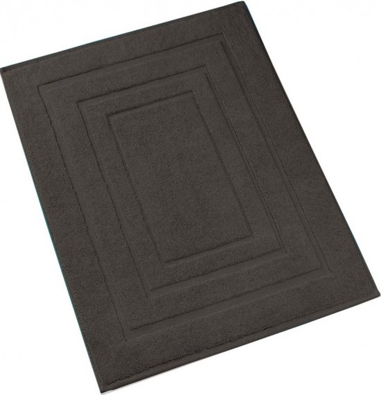 badmat Pacifique 75 x 50 katoen bruin/grijs | bol.com