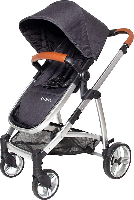 Osann K1 3-in-1 Combi Stroller Black Melange | bol.com