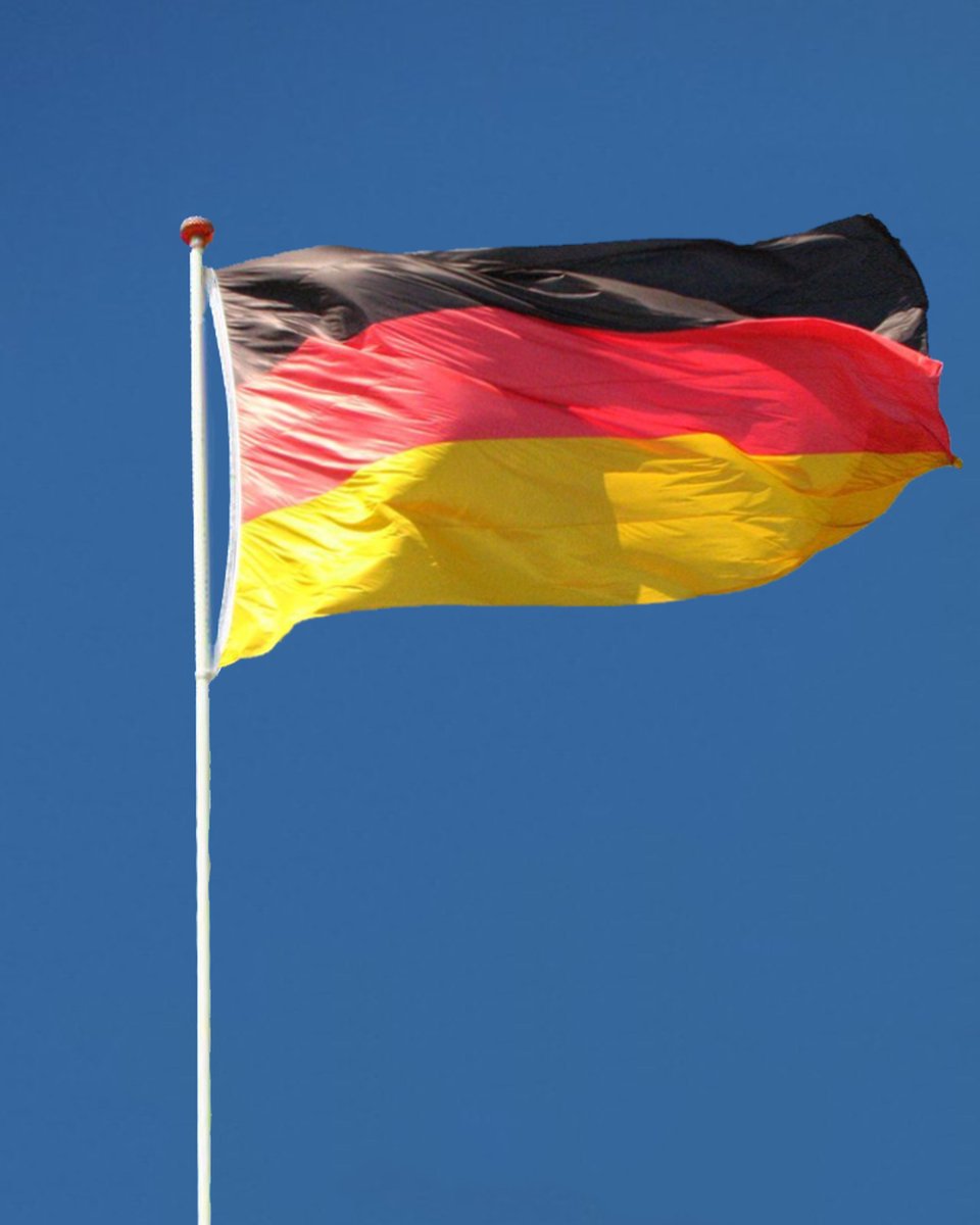 Duitse Vlag - Duitsland Vlag - 90x150cm - Germany Flag - Originele Kleuren - Sterke... | bol.com
