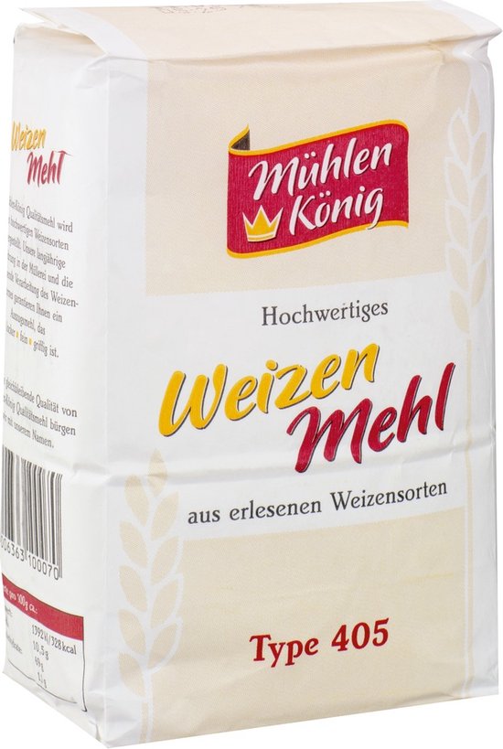 MUHLEN KONIG Meel - Bloem - Tarwebloem - Natural Flour - 10 KG | bol