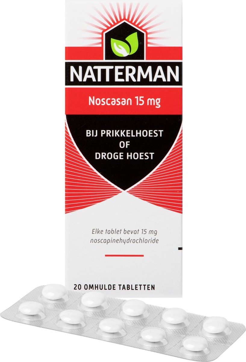 Natterman Hoestdrank Mucodyne 50mg/ml - Anti-hoestmiddel - 200 ml | bol.com