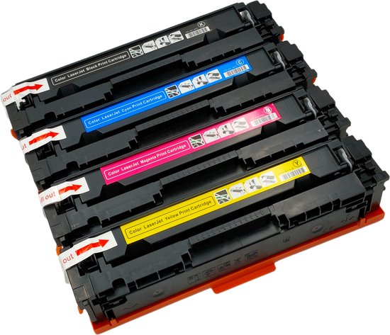 KATRIZ® Alternatief toner |MET CHIP | EEN set HP207A (W2210A Zwart ...