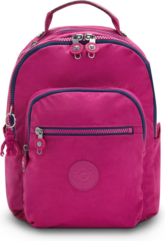 Kipling SEOUL S Rugzak, 14 Liter - Pink Fuchsia | bol.com