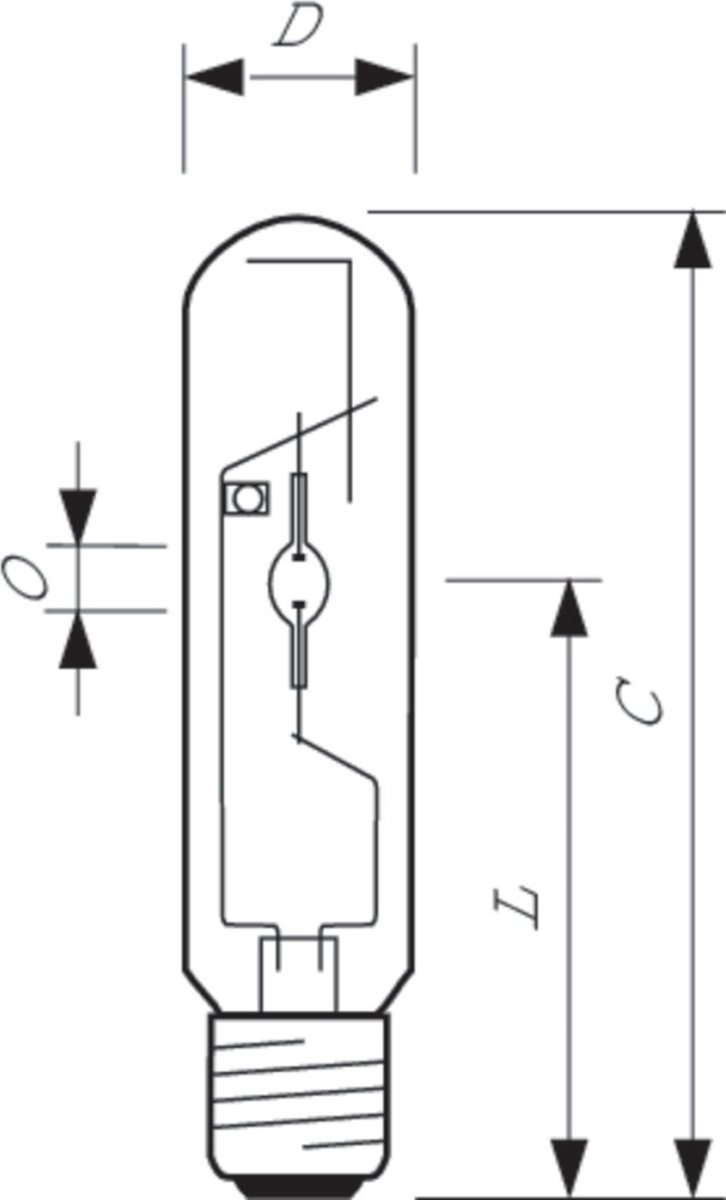Philips MASTERColour E40 CDM-T MW Eco 360W - 842 Koel Wit | bol.com