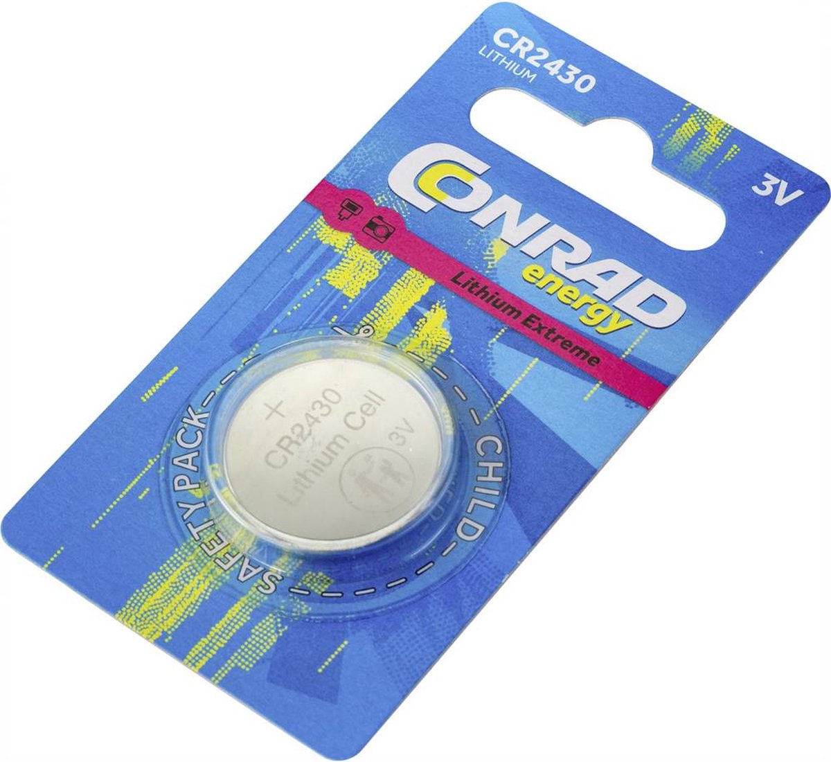 CR2430 Knoopcel Lithium 3 V 290 mAh Conrad energy CR2430 1 stuk(s) | bol.com
