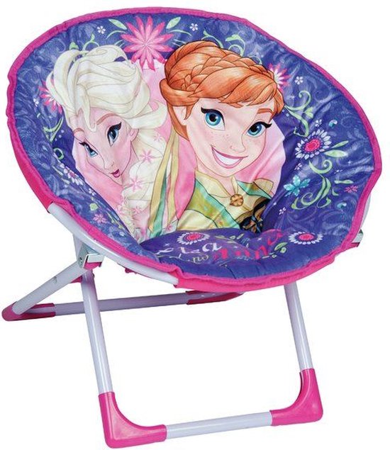 Frozen moonchair - Anna - Elsa - paars - roze - stoel - klapstoel ...
