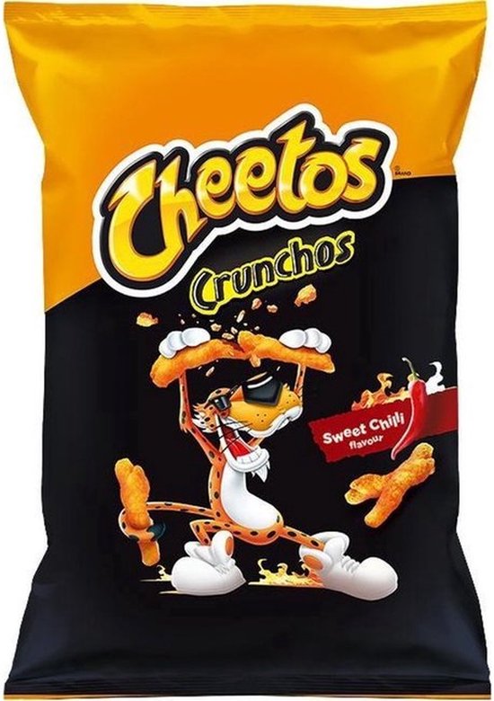 Cheetos Crunchos sweet chilli - zak 95 gram | bol.com