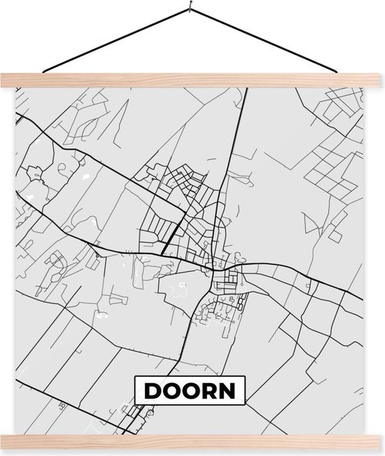 Posterhanger incl. Poster - Schoolplaat - Doorn - Nederland - Zwart Wit ...
