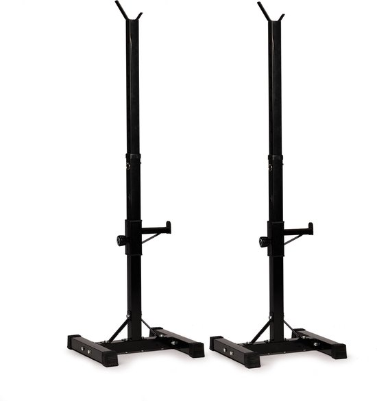 Haltersteunen - Squat steunen - tot 300 kg - max. 146cm hoog | bol