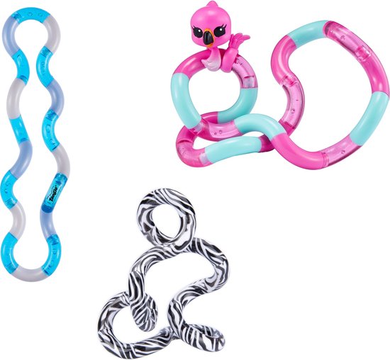 Tangle Junior - Frozen / Flamingo / Zebra - Combo 3-Pack - The Original ...