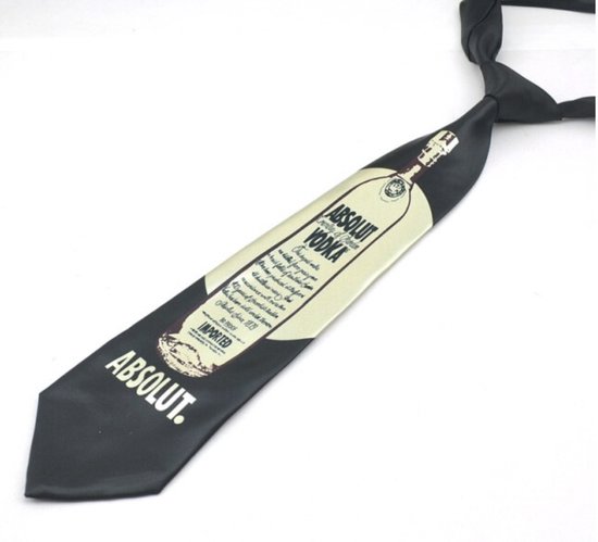 Fun stropdas met Absolut Vodka | bol.com