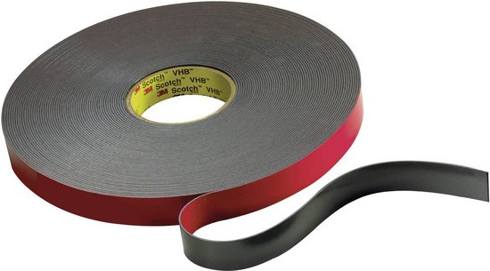 3M VHB™ 5958FR 59581233 Dubbelzijdige tape VHB 5958FR Zwart (l x b) 33 m x 12.5 mm 1... | bol.com