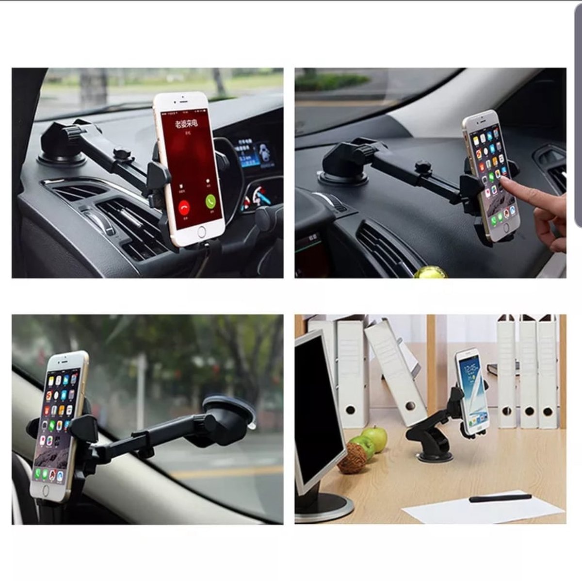 Universele Autohouder | Smartphone Autohouder | Telefoon Houder | Auto ...