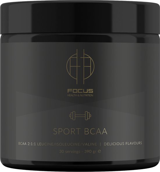 Focus Health & Nutrition BCAA 2-1-1 / BCAA Capsules - Tropical - 340 ...